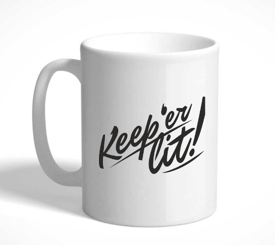 Keep 'er Lit Mug – West of Ireland Car Scene
